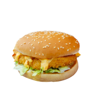 Spicy Ch'icky Burger - Chamas Burger